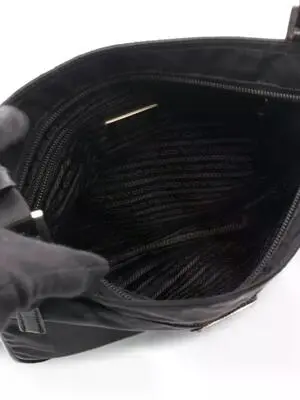 Prada 2000s Tessuto Saffiano Cross Body Bag