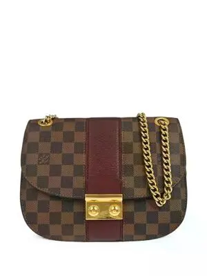 LOUIS VUITTON Damier Ebene Shoulder Bag