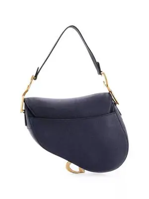 Dior Saddle Handbag Leather Medium Shoulder Bag