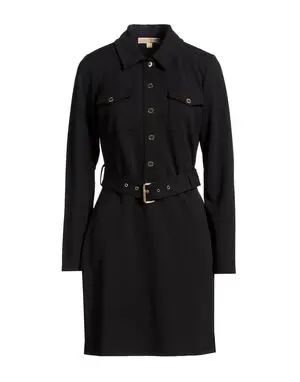 Michael Kors Long Sleeve Mini Shirt Dress