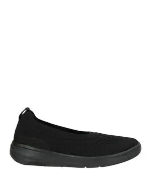 Fitflop Textile Fiber Ballet Flats - Black