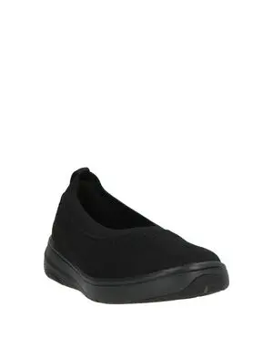 Fitflop Textile Fiber Ballet Flats - Black