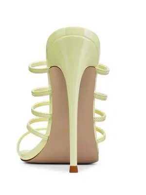Femme La Kalós Patent Stiletto Mule