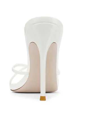 Femme La Donatella 100 Patent Stiletto Mules