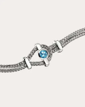 John Hardy Swiss Topaz Icon Bracelet