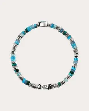John Hardy Swiss Topaz Heishi Gem Bracelet