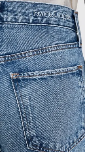 FAVORITE DAUGHTER The Mercer Easy Barely Barrel Jeans