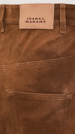 Isabel Marant Étoile Bisane Faux Suede Skirt