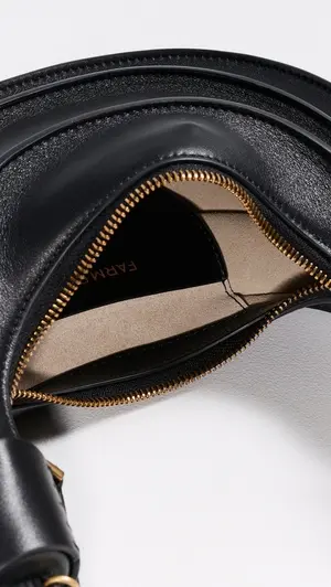 Farm Rio Leather Small Banana Bag