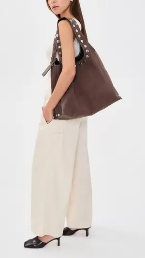 3.1 Phillip Lim Washed Denim Market Tote