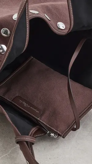 3.1 Phillip Lim Washed Denim Market Tote