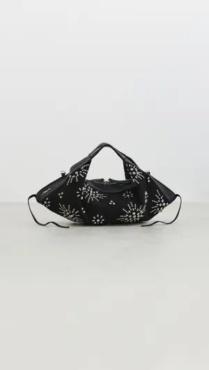 3.1 Phillip Lim Studded Faux Suede Mini Luna Crossbody Bag