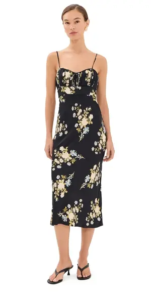 Veronica Beard Kieren Dress - Black Multi