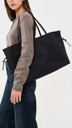 Tory Burch Ella Nylon Drawstring Tote