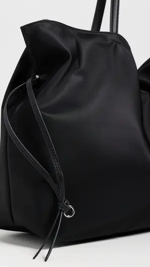 Tory Burch Ella Nylon Drawstring Tote