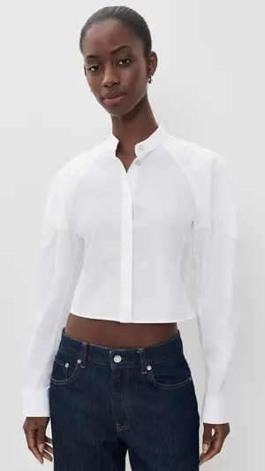Helmut Lang Saddle Button Down Shirt