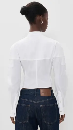 Helmut Lang Saddle Button Down Shirt