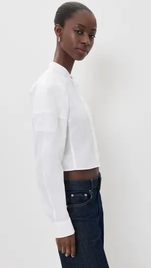 Helmut Lang Saddle Button Down Shirt
