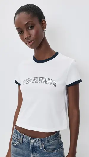 FAVORITE DAUGHTER The Cropped Favorite Tee