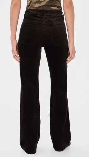 Good American Good Classic Bootcut Corduroy Pants