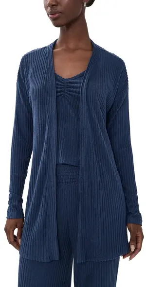 Honeydew Intimates Dream Cloud Cardigan - Midnight Navy
