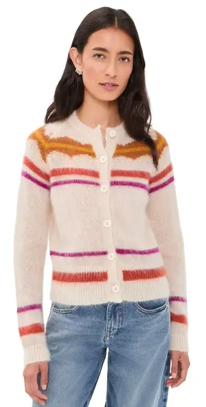 Isabel Marant Étoile Molly Mohair Cardigan - Ecru