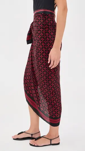 Chan Luu Silk Printed Sarong