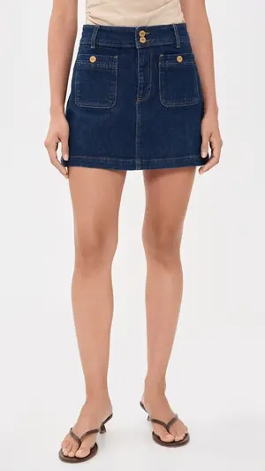 Paige Janelle Denim Skirt