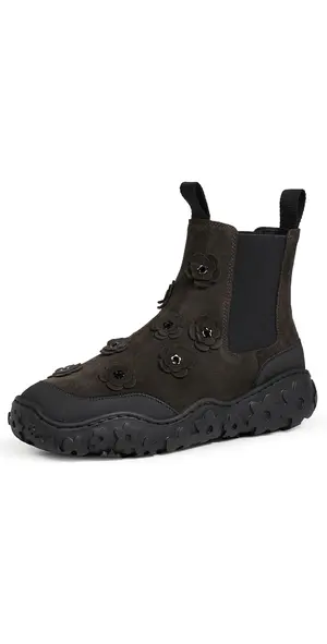 Cecilie Bahnsen Flora Suede Boots - Brown