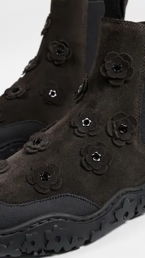 Cecilie Bahnsen Flora Suede Boots