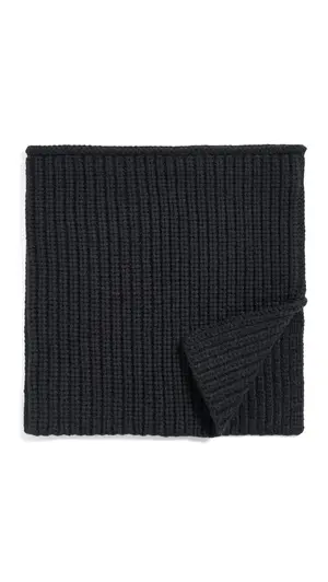 Hat Attack Cocoon Knit Cowl - Black