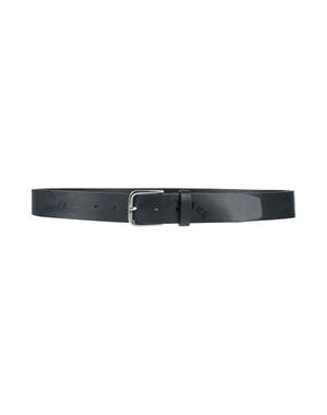 Paul & Shark Cow Leather Belt - Black