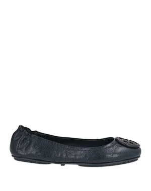 Tory Burch Ballet Flats Size Goat Skin - Navy