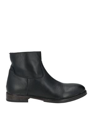 Moma Calfskin Ankle Boots - Black