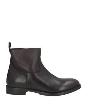 Moma Calfskin Ankle Boots - Brown