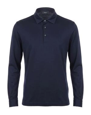 Herno Polo Shirt Size Cotton - Navy