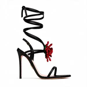 CEDRICK MCDONALD Satin Angelina Sandal
