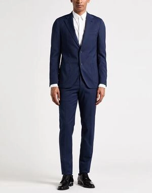 LARDINI Suit Size Polyester, Wool, Elastane