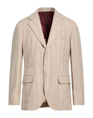 Brunello Cucinelli Man Blazer Light Grey Size 40 Alpaca Wool, Wool, Polyester Beige