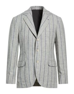 Brunello Cucinelli Blazer Size Alpaca Wool, Wool, Polyester - Light Grey