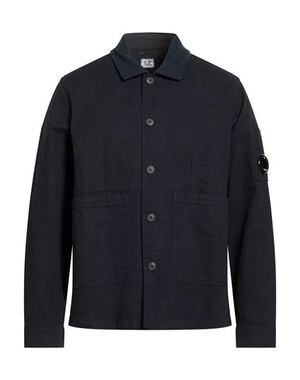 C.P. COMPANY C. P. Company Jacket Military Size Cotton, Polyamide, Elastane - Blue