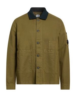C.P. COMPANY C. P. Company Jacket Military Size Cotton, Polyamide, Elastane - Green