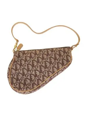 Dior Diorissimo Pochette Saddle Bag - Brown