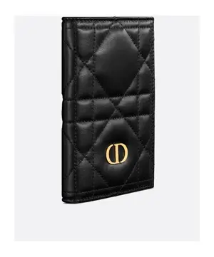 Dior Miss Caro Passport Holder - Black