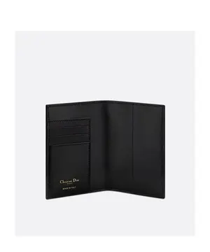 Dior Miss Caro Passport Holder - Black
