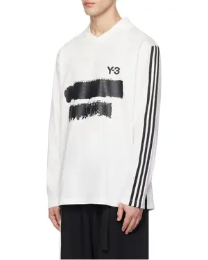 Y3 Graphic Logo Long Sleeve T-shirt