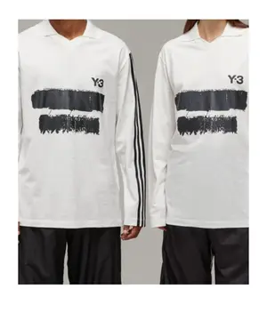 Y3 Graphic Logo Long Sleeve T-shirt