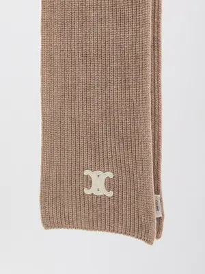 Celine Triomphe Scarf In Seamless Cashmere