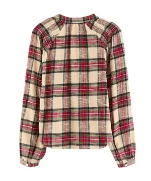 BELLEROSE Plaid Button-up Shirt