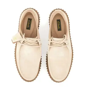 Clarks Torhill Lo Lace-up - Ecru